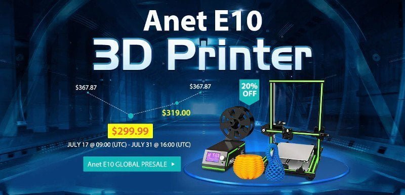 Anet E10 - Alle Infos zum DIY 3D-Drucker - Techreviewer