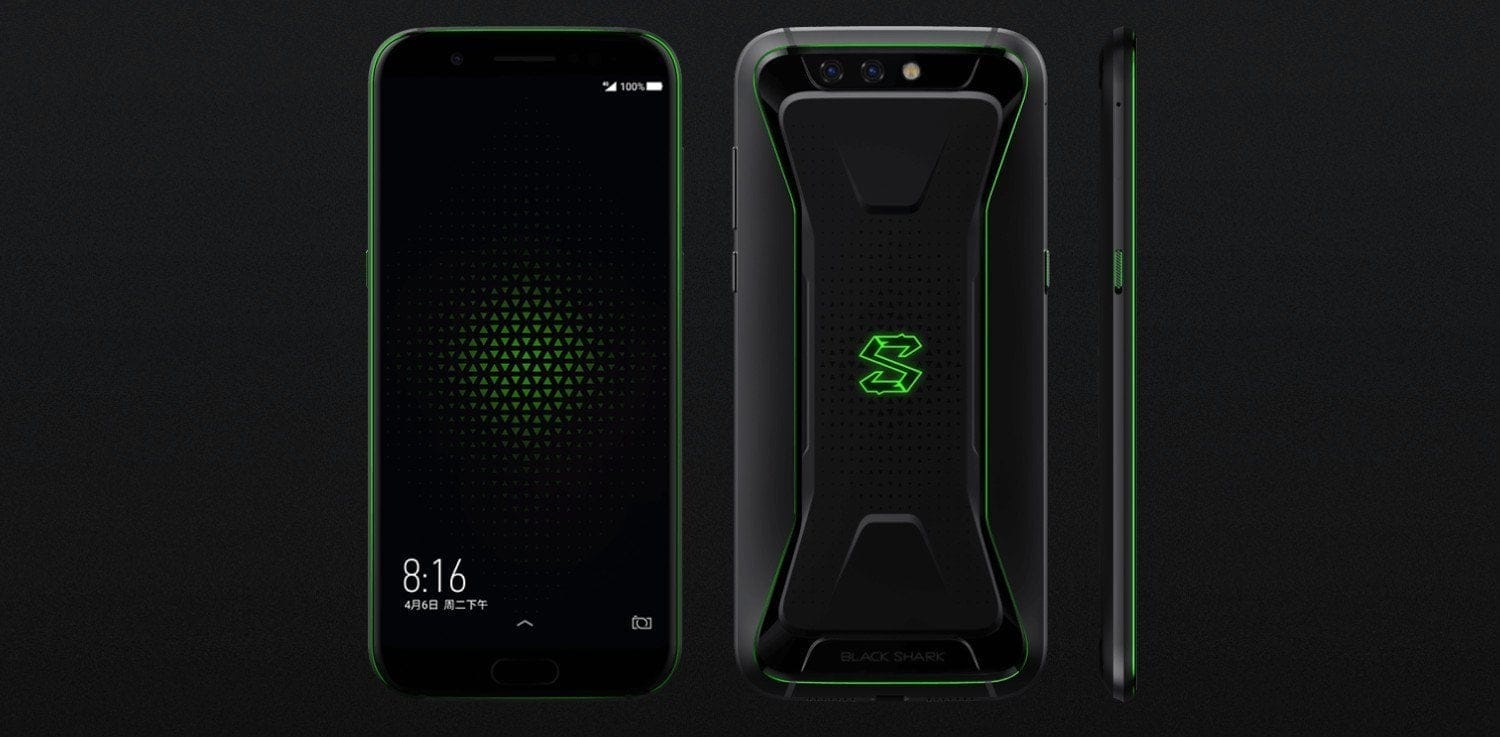 Xiaomi Black Shark - gaming smartphone with water cooling
