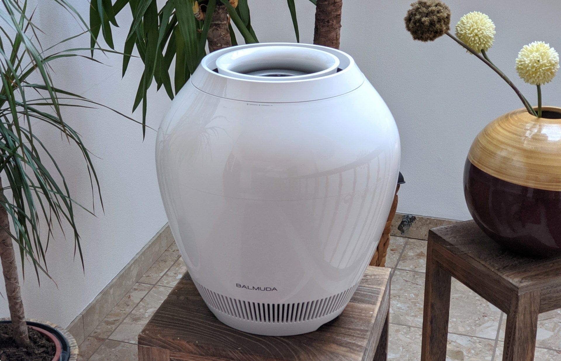 BALMUDA Rain Test - air humidifier in an elegant design