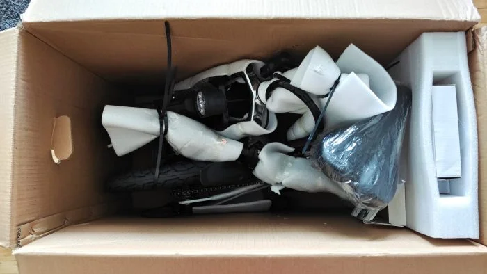 ADO A16 test - foldable 16 inch e-bike with 350W motor