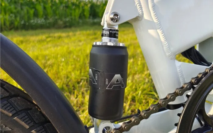 ADO A16 test - foldable 16 inch e-bike with 350W motor