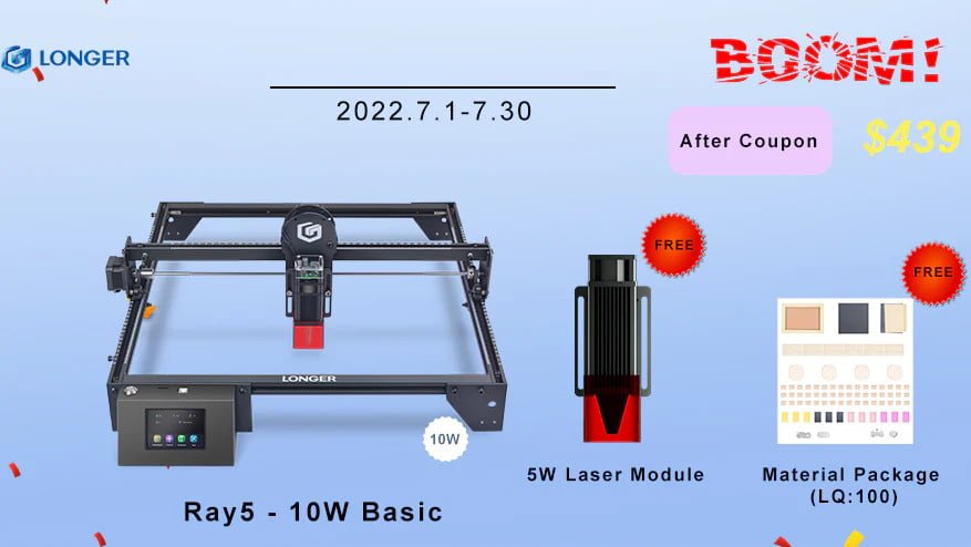 Acheter graveur laser LONGER RAY5 10W à partir de 429€ | Comparaison de ...