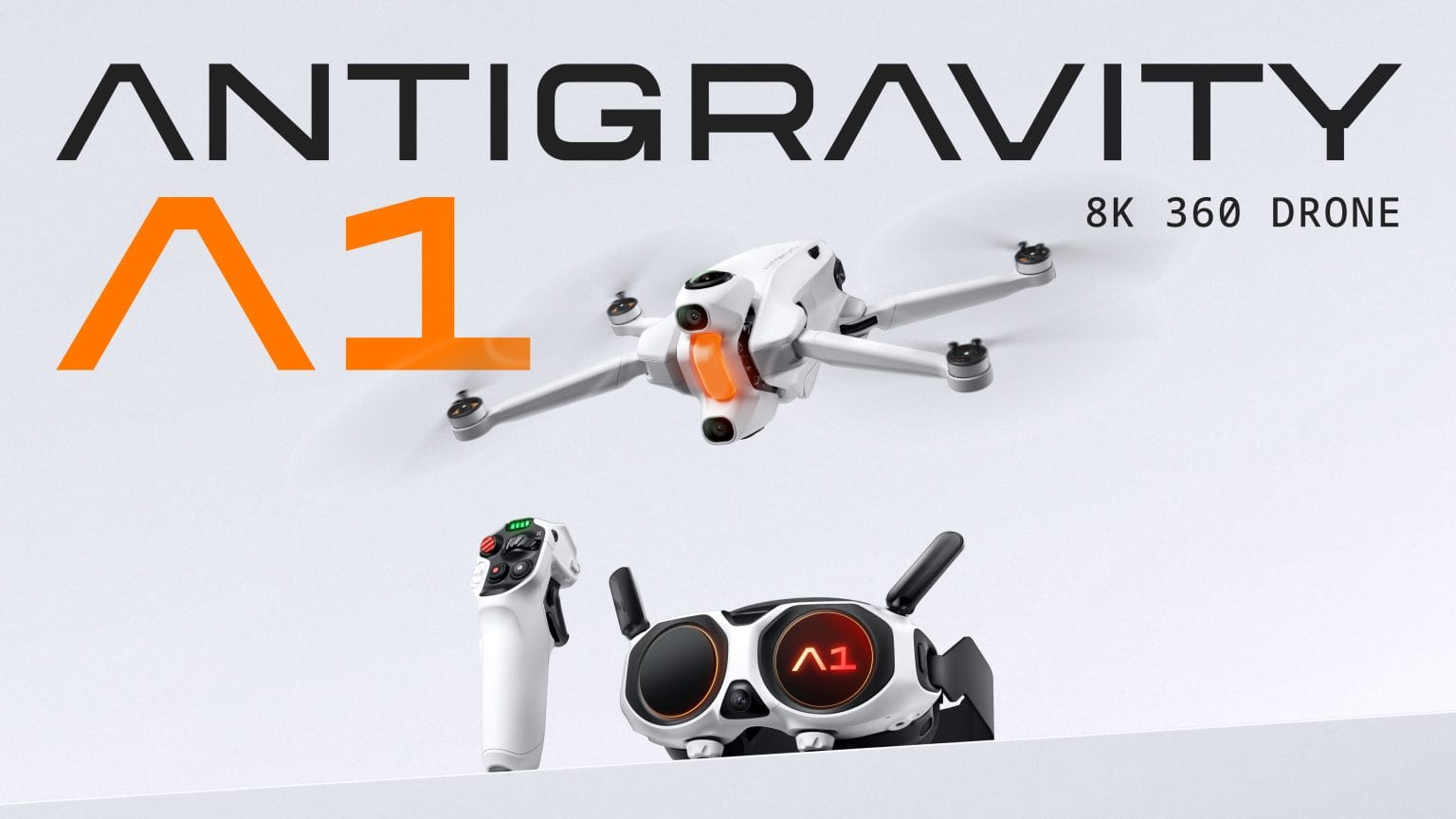 Antigravity A1 offiziell gestartet: 8K-Auflösung, 360 Grad und unter 250 Gramm